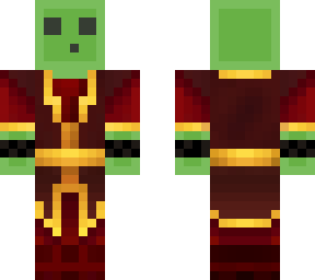 Slimey Boi Fire Nation | Minecraft Skin