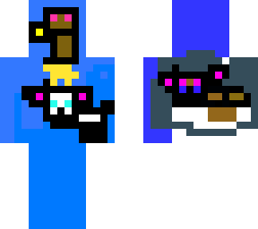 snowkit and the hawk | Minecraft Skin