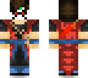 time breaker mask kuboy | Minecraft Skin