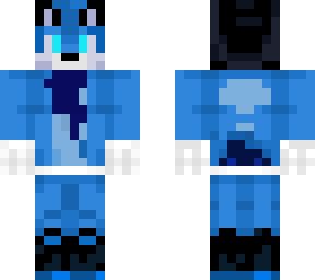 Blue wolf | Minecraft Skin
