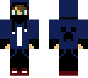 cool blue boy | Minecraft Skin