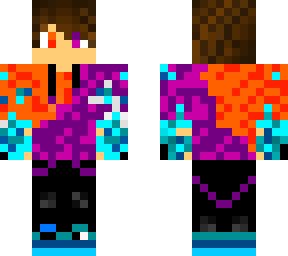 Cool boy Corruption | Minecraft Skin