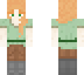 cute Alex | Minecraft Skin