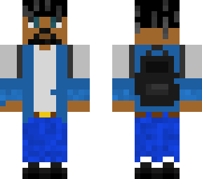 black dreads | Minecraft Skins