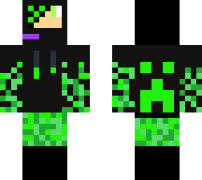 Green Gamer Boy | Minecraft Skin