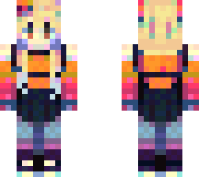 hi tech gorl | Minecraft Skin