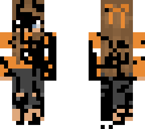 infected girl | Minecraft Skin