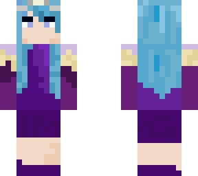 lunar from the krew remake | Minecraft Skin
