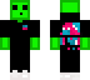 MadKat x Batman Lime Slime | Minecraft Skin