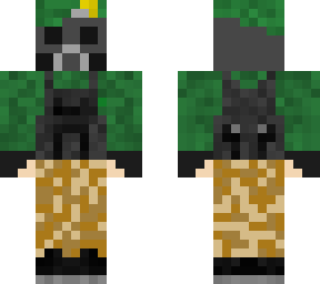 Gas Mask Soldier Minecraft Skins