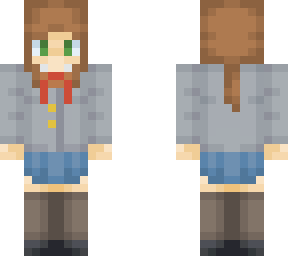 Monika Minecraft Skins