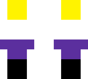 nonbinary pride skin | Minecraft Skin