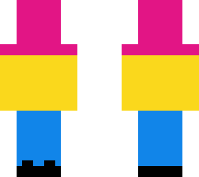 pan pride skin | Minecraft Skin