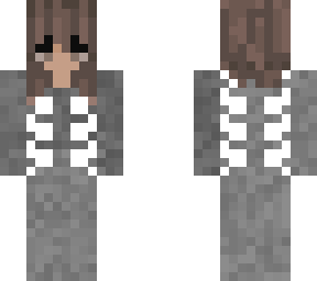 skeleton girl | Minecraft Skins