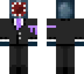 squid in suit | Minecraft Skin