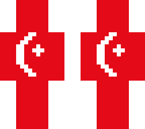 Turkey Flag Minecraft Skins