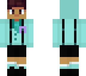Bitzel Aqua Axolotls MCC | Minecraft Skin