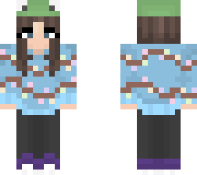 frog hat tinsel | Minecraft Skin
