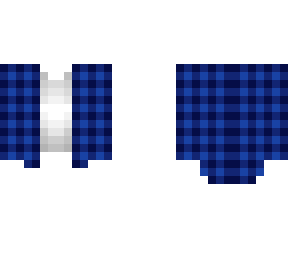 OB - Dark Blue Checkered Coat | Minecraft Skin