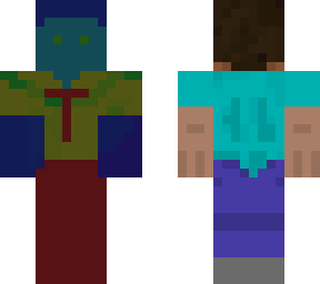 Minecraft Zombie Skin Template