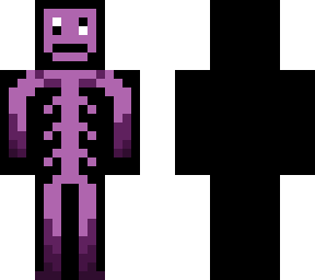 Purple Skeleton! | Minecraft Skin