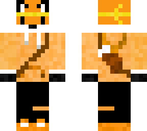 Gamer Fox Minecraft Skins