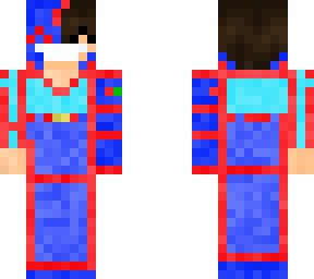 The great YouTuber challenge, bionic, neon armor | Minecraft Skin