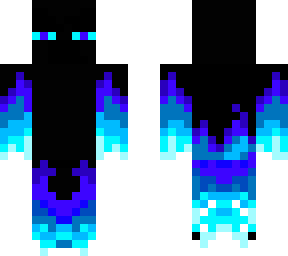 blue fire skins | Minecraft Skins