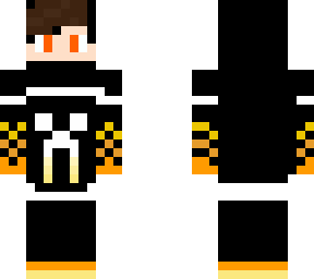 Cool Boy With Effects (Fire Type) | Minecraft Skin