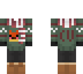 CV Winter Skin Template | Minecraft Skin