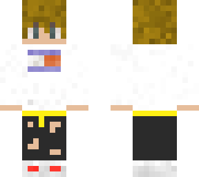 ManontheMoon649's skin in white hoodie (reupload) | Minecraft Skin