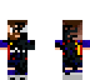 messi venomized | Minecraft Skin