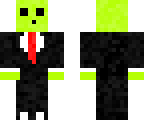 slime in a suit | Minecraft Skin