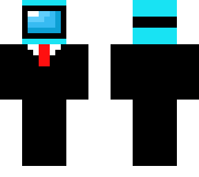 suit cyan | Minecraft Skin