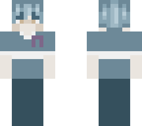 Techno Cancer Ribbon | Minecraft Skin