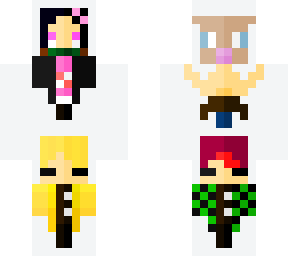 Rengoku D Minecraft Skins
