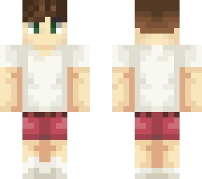 Boy in short shorts | Minecraft Skin