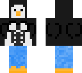 buff penguin | Minecraft Skins