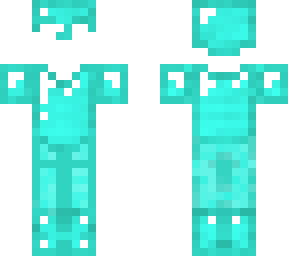 diamond armour outline | Minecraft Skins