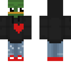 Drip Pepe | Minecraft Skin