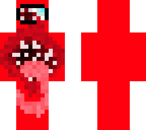 insane parasite among us skin | Minecraft Skin