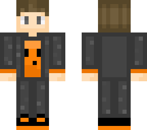 Orange slime suit | Minecraft Skin