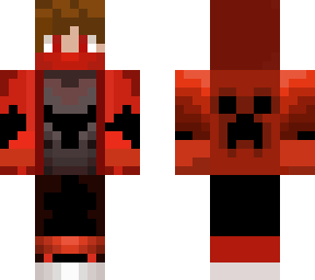 Red cool boy | Minecraft Skin