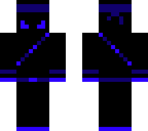 Blue Demon Ninja | Minecraft Skin