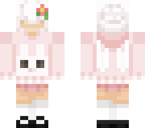 Girl in Bunny Outfit | Minecraft Skin