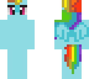 rainbow dash | Minecraft Skins