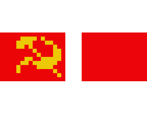 Soviet flag | Minecraft Skin