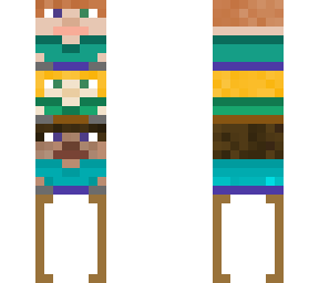 Tiny People on Stilts | Minecraft Skin