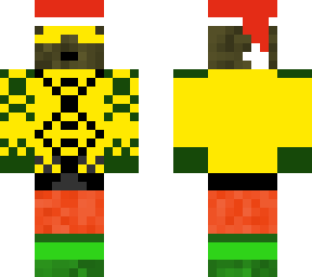 Yellow wool | Minecraft Skin