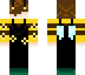 Adventures of the Mighty Bee Boy | Minecraft Skin